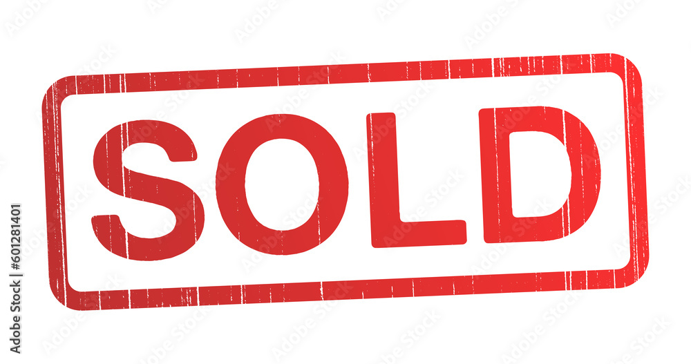 sold text stamp illustration transparent background Stock Illustration ...