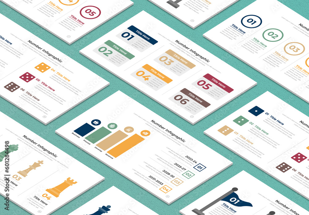 Number Theory and Mathematical Infographic Stock Template | Adobe Stock