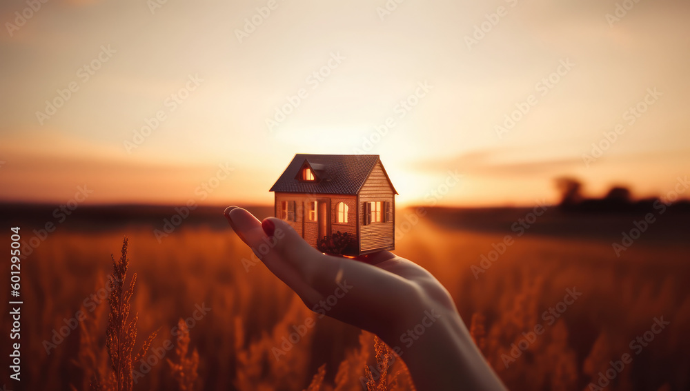 My precious home on the hands of a happy family and real estate ...