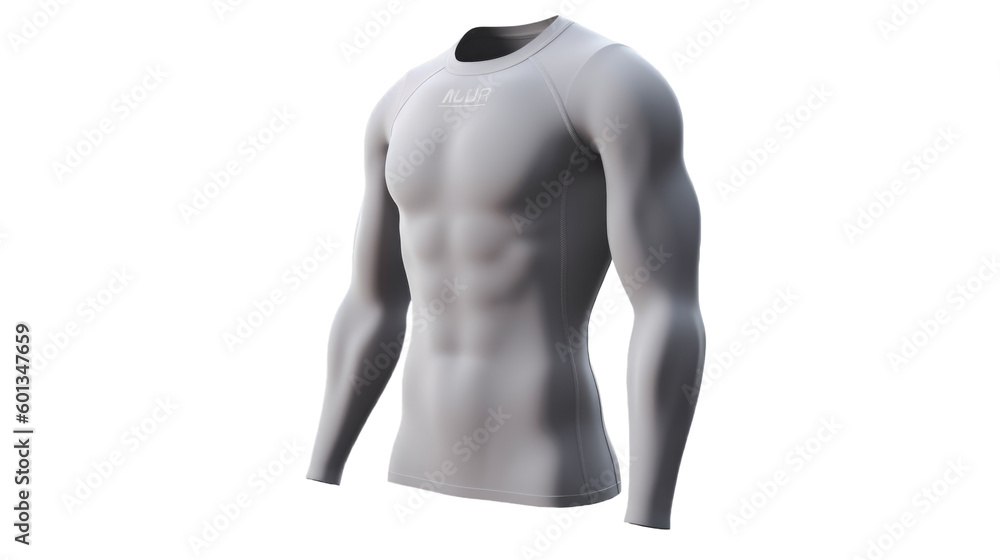 Rash guard isolated on transparent background. Generative AI Stock ...