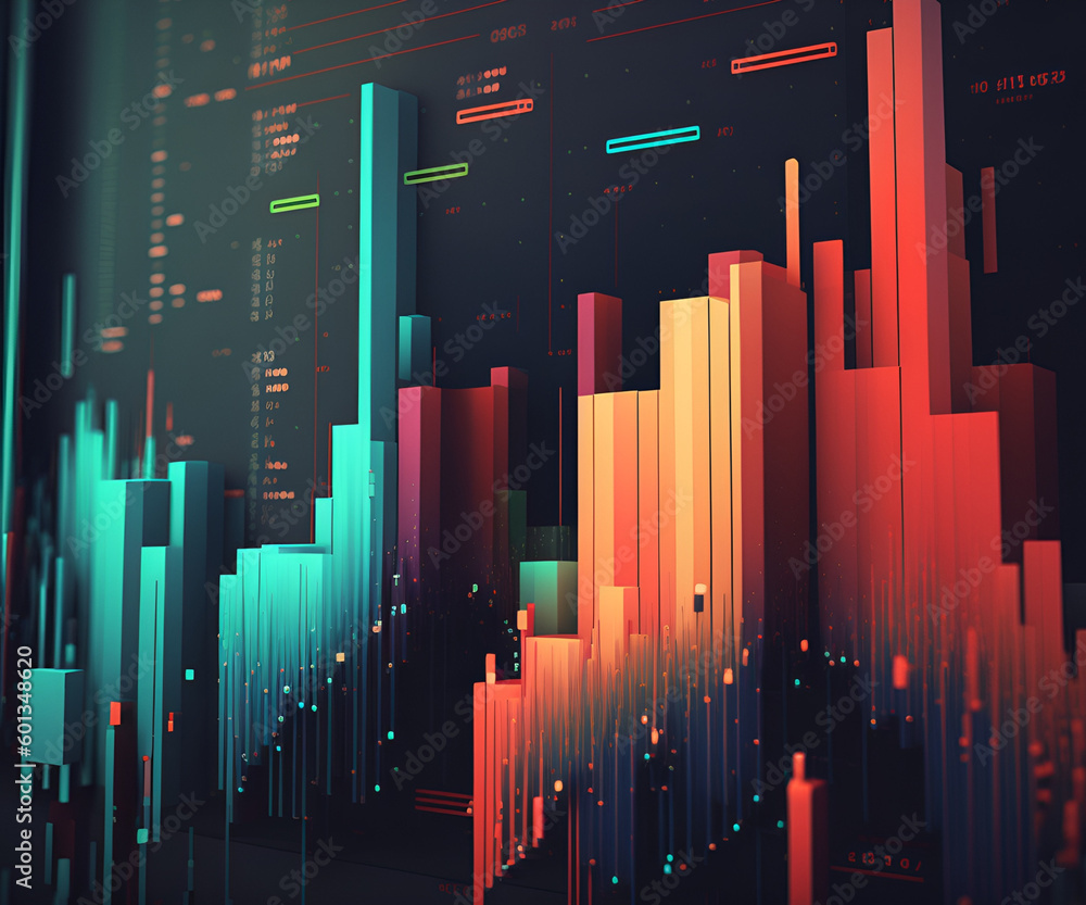 Digital Data Illustration database management cloud computing and data ...