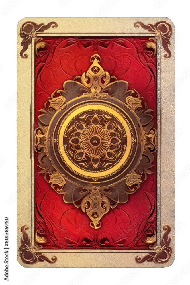 Card deck design. Card back design. 2d mobile game asset made with ...