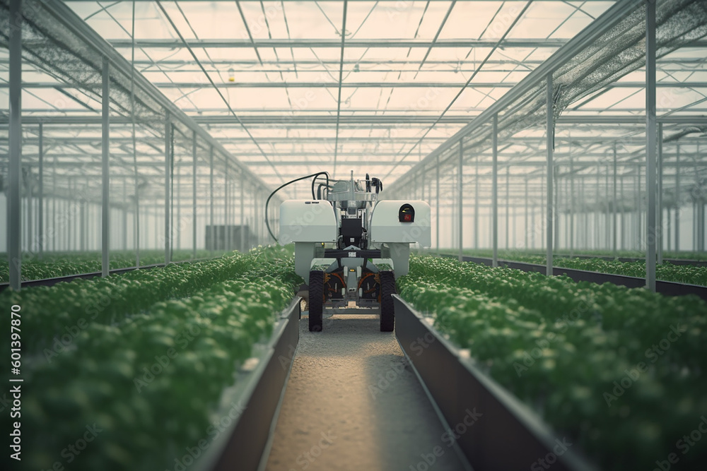 Agriculture robotic and autonomous car working in smart farm, Future ...