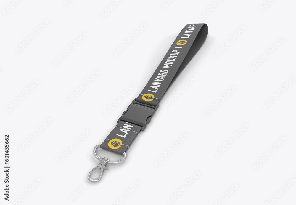 Short Lanyard Mockup Stock Template | Adobe Stock