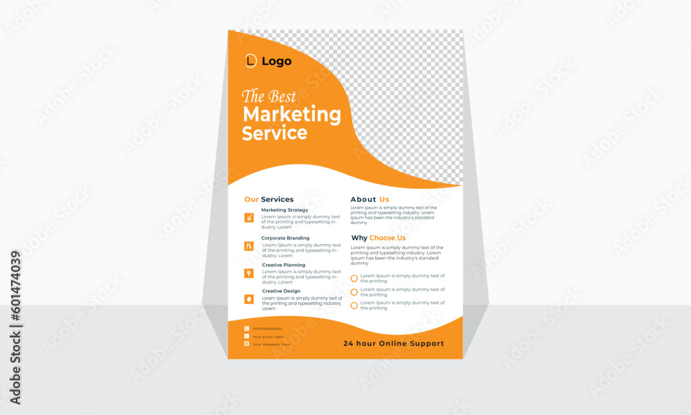 Vecteur Stock Our Flyer Template Designs for Adaptation to Your ... Vecteur Stock Our Flyer Template Designs for Adaptation to Your ...