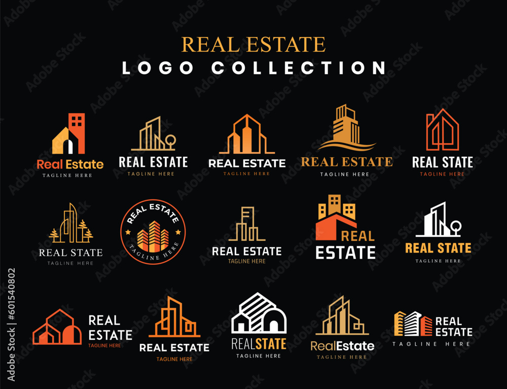 Real Estate Logos: Vector-Based Designs for Your Company's Identity ...