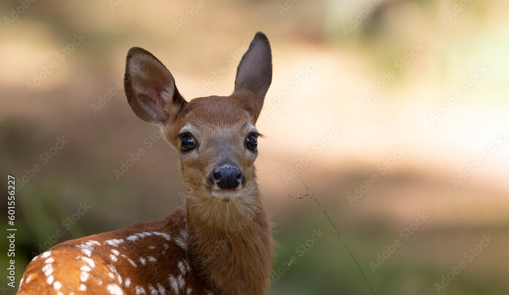 Fawn, Capturing the Innocence of a White-Tailed Deer Fawn: Odocoileus ...