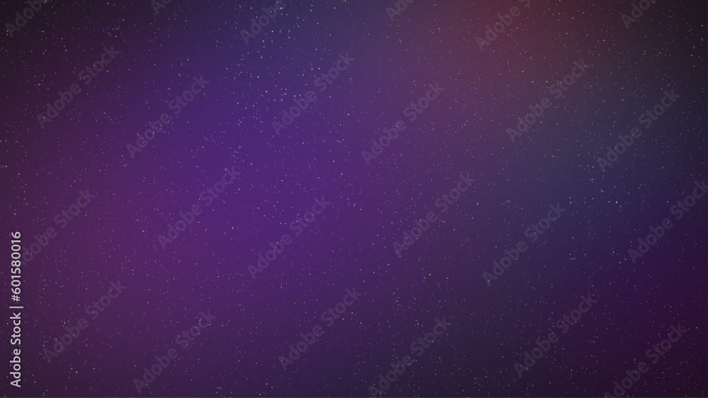 Night shining starry sky, blue space background with stars, cosmos ...