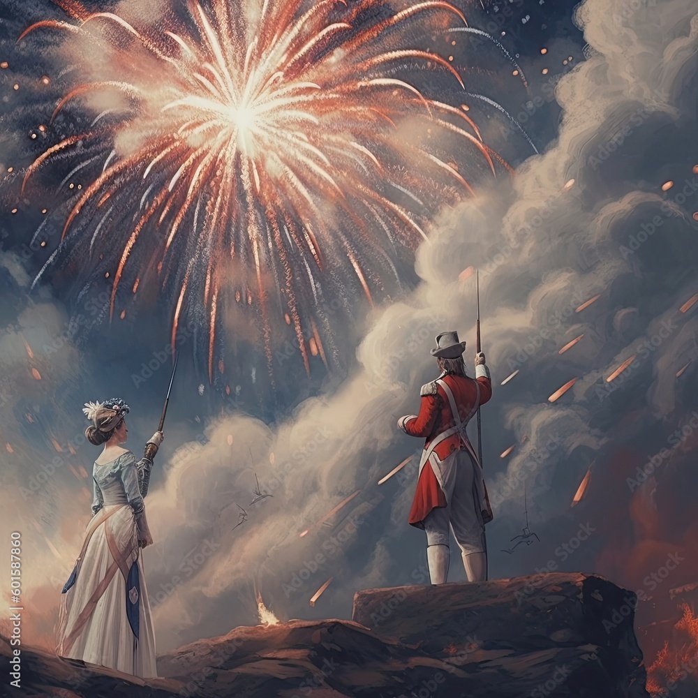 Independence Day Stock Illustration | Adobe Stock