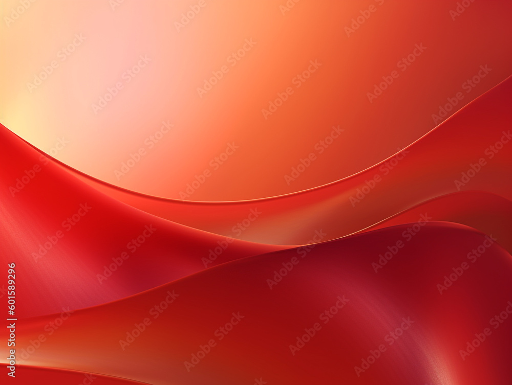 Red Wavy Smooth Texture Background Wallpaper AI Generated Stock ...