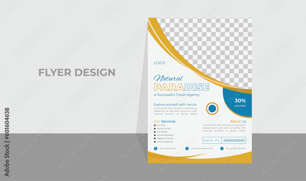 Modern flyer design, Creative , Digital, Standard flyer, Design ...