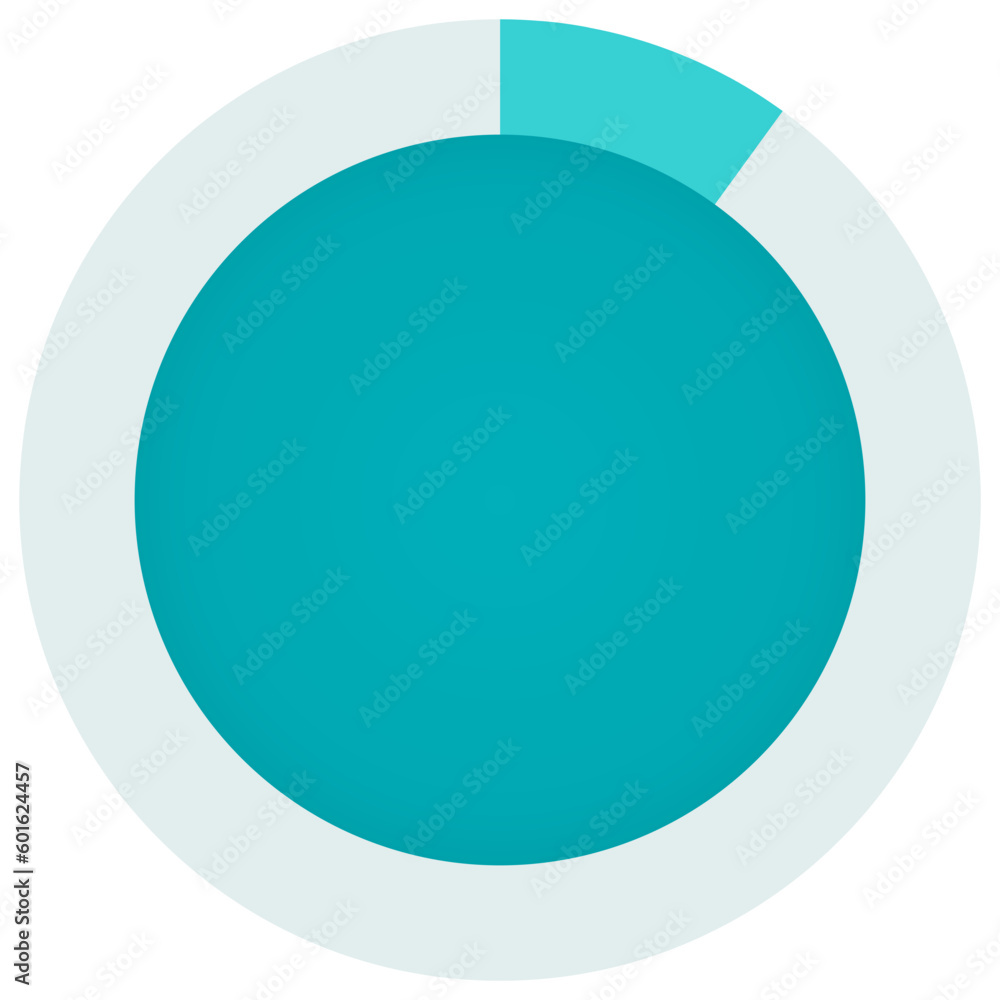 Infographic green doughnut pie chart element Stock Vector | Adobe Stock Infographic green doughnut pie chart element Stock Vector | Adobe Stock
