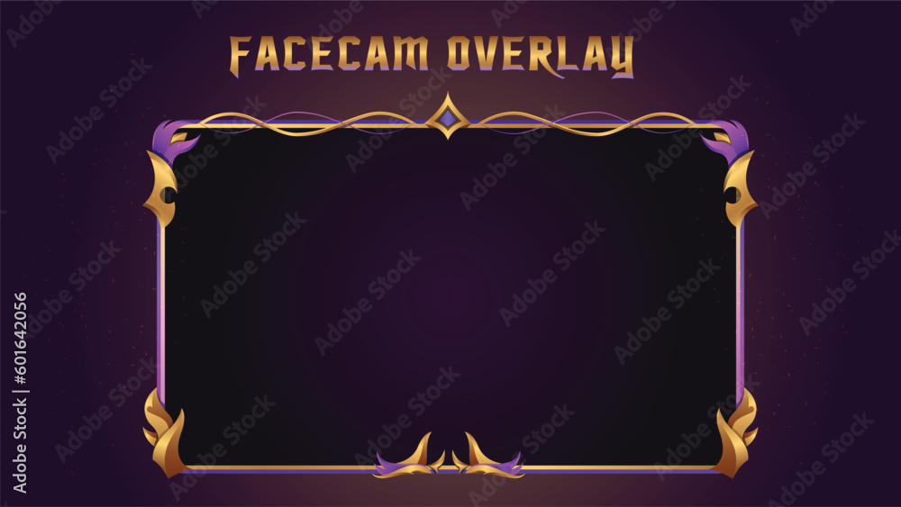 face cam overlay png for fantasy game lovers to show on live streams ...