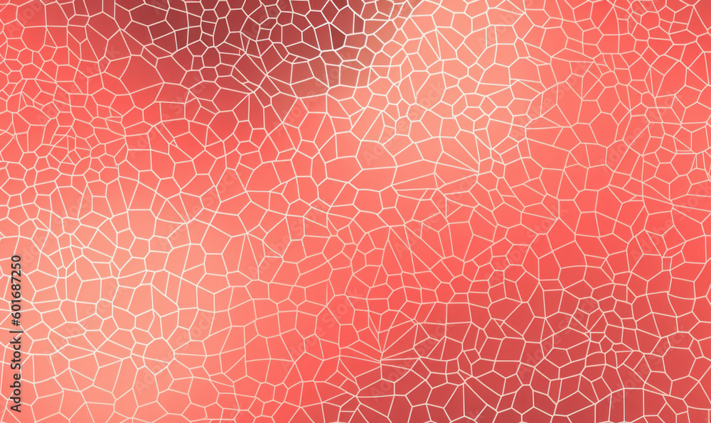 coral color Penrose tile or tessellation as a background or wallpaper ...