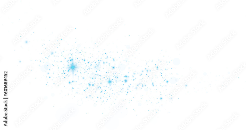 Blue Particles Png