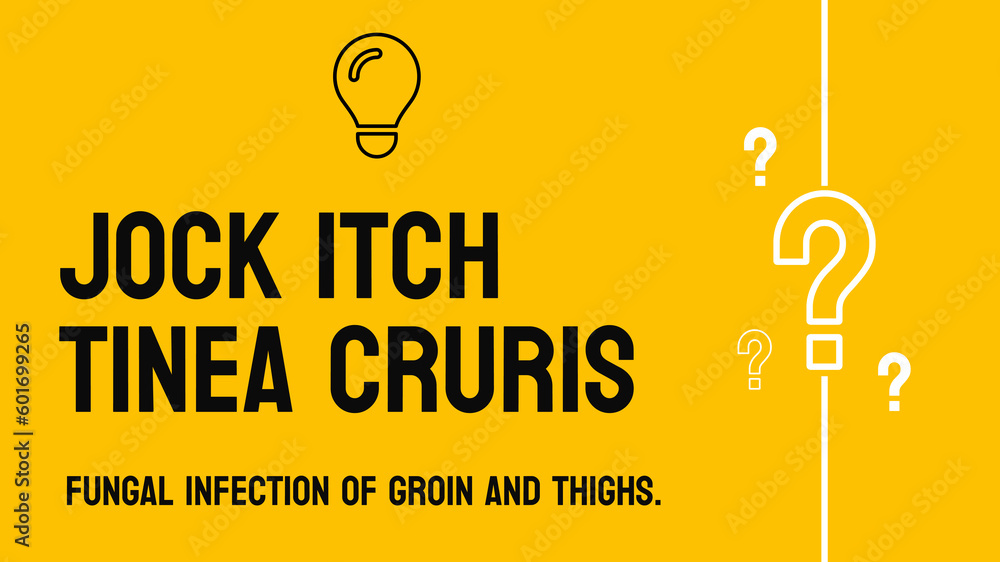 Jock Itch Tinea Cruris: A fungal infection in the groin area. Stock ...