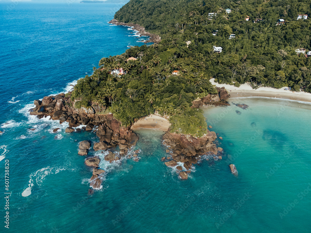 Ubatuba - SP - Praia do Português e Praia do Felix. As praias mais ...