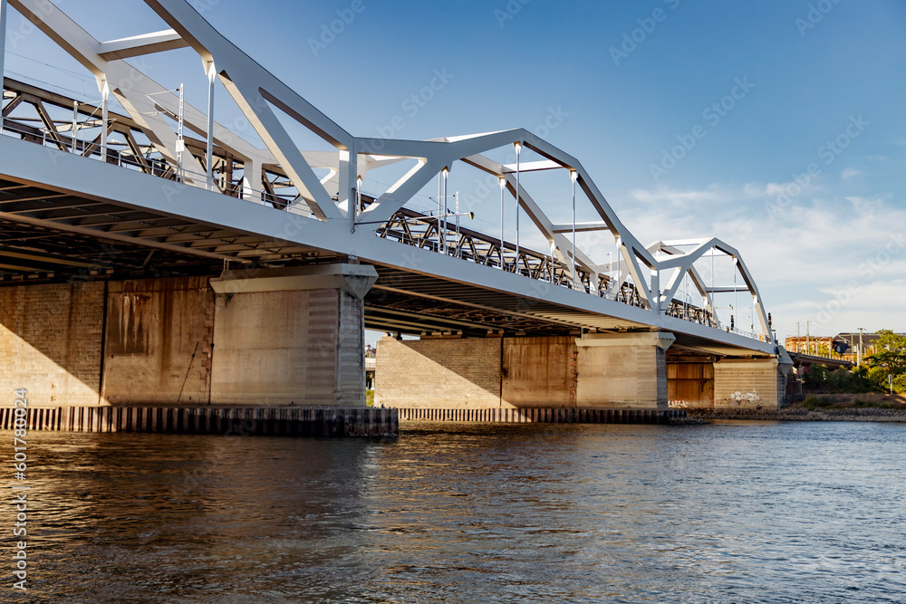 Konrad Adenauer Bridge is one of two road bridges crossing the Rhine ...