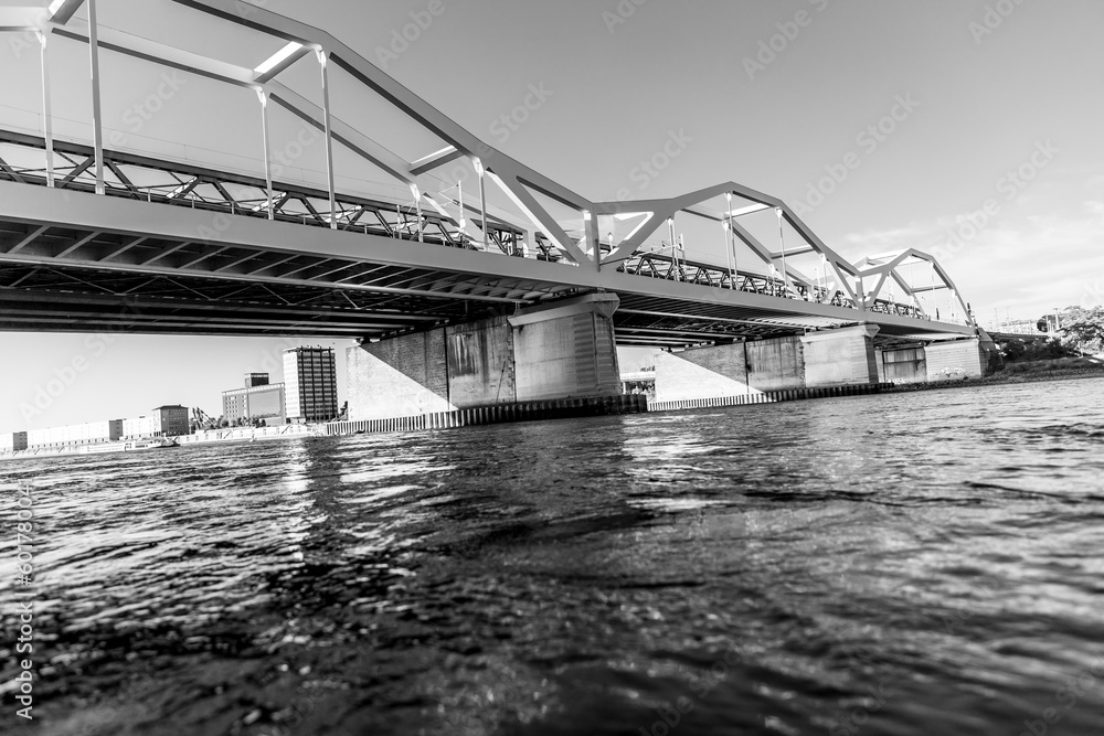 Konrad Adenauer Bridge is one of two road bridges crossing the Rhine ...