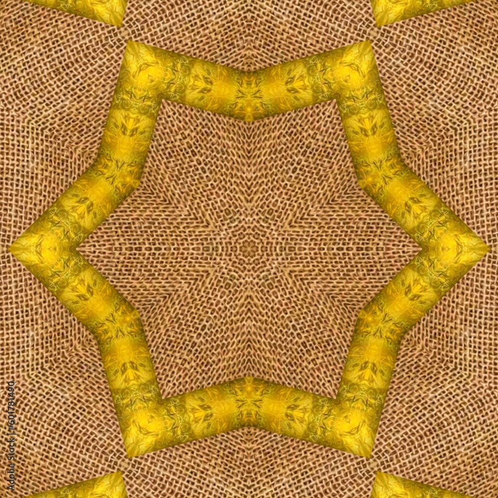 Luxury fashion background with jute sack pattern. Spread awareness of ...