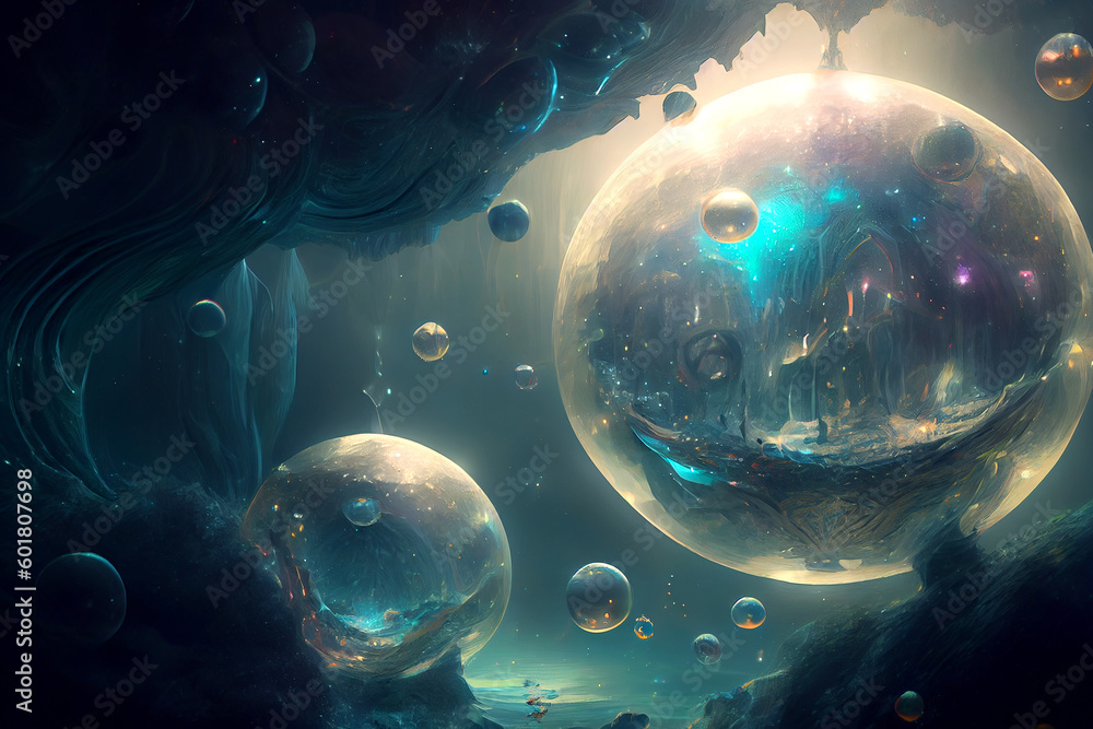 Interdimensional travel and parallel universes, generative ai ...