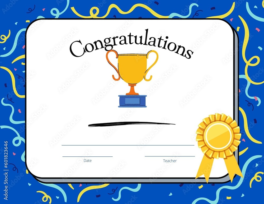 congratulations moving on up award graduation certificate-diploma ...