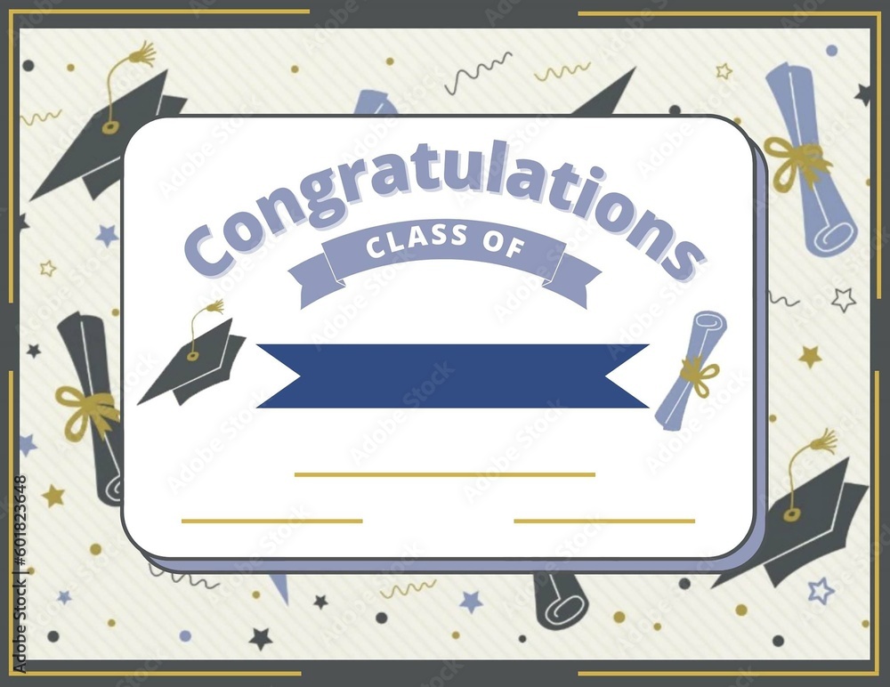 congratulations moving on up award graduation certificate-diploma ...