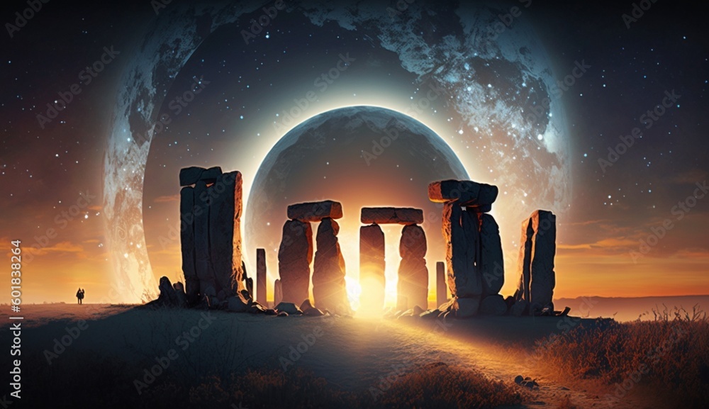 International Day of the Celebration of the Solstice .Generative AI ...