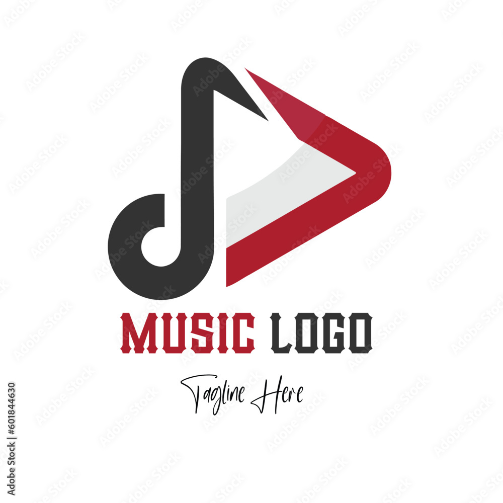 Vetor de Professional music logo suitable for music sites and ...