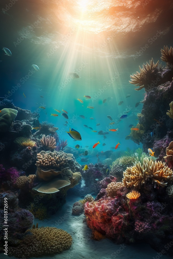 Ocean Stock Illustration | Adobe Stock