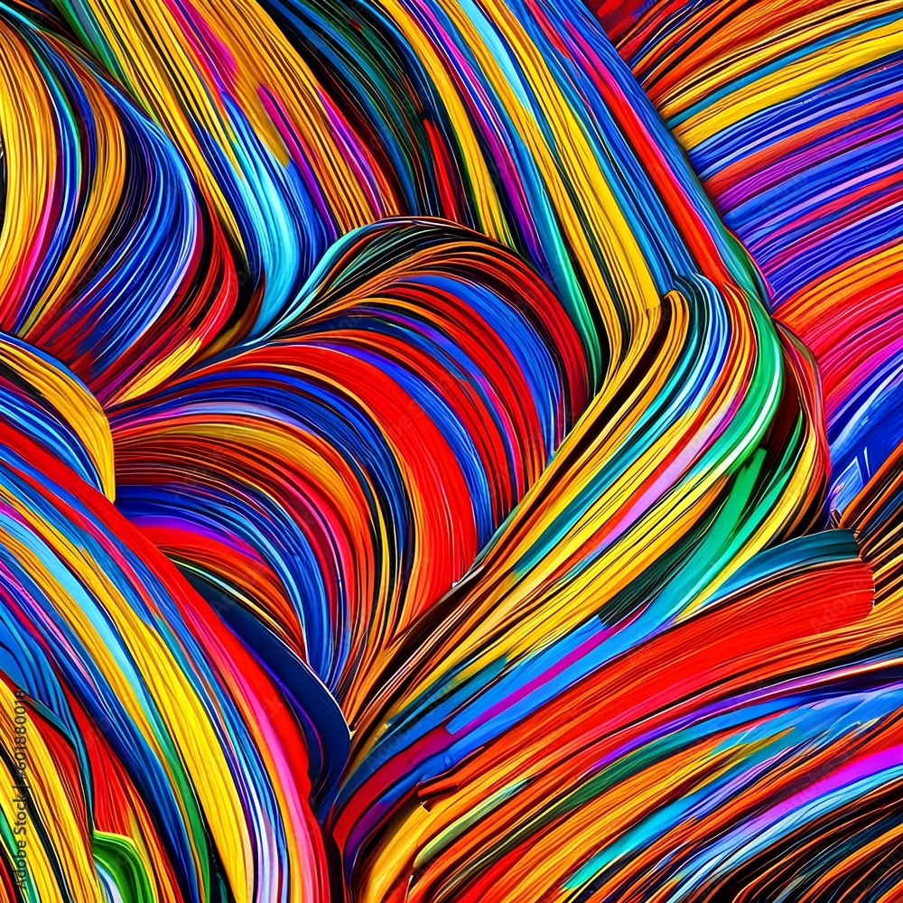 145 Brush Strokes: A creative and artistic background featuring brush ...