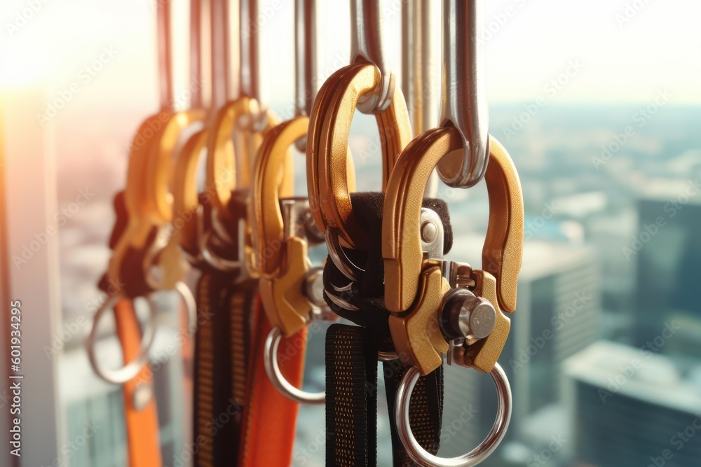 Construction safety equipment for work at height, safety harness seat ...