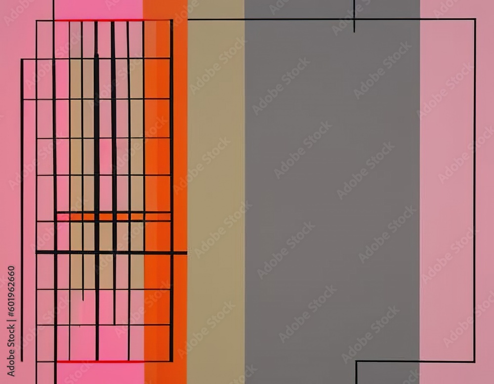 Constructivism industrial style abstract art background or cover ...