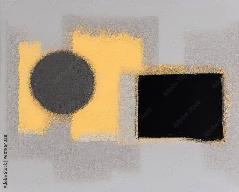 Simple constructivism style abstract art background or cover template ...