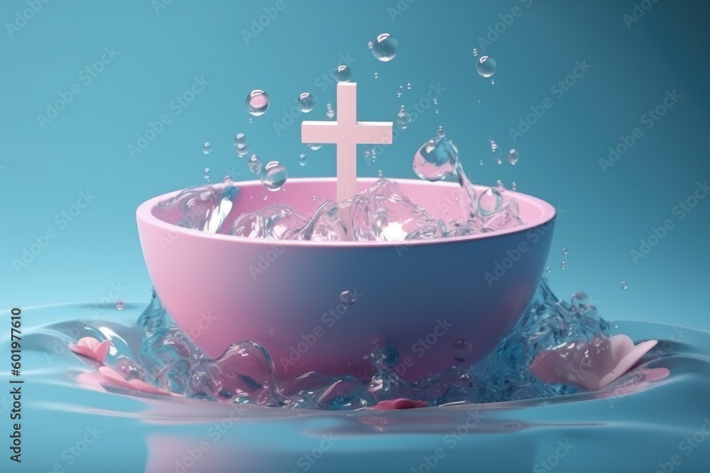 baptisms, christening. symbolizes spiritual birth in the Church ...