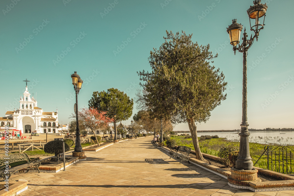el rocio a pilgrimage and horse town in Andalusia Travel Spain most ...