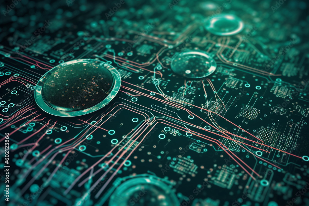 An illustration of bacteria as a model for artificial intelligence and ...