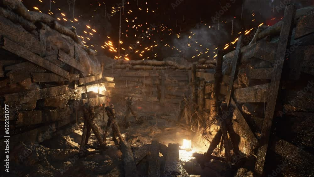 The ominous ambiance of war engulfs the surroundings. Journeying Amidst ...