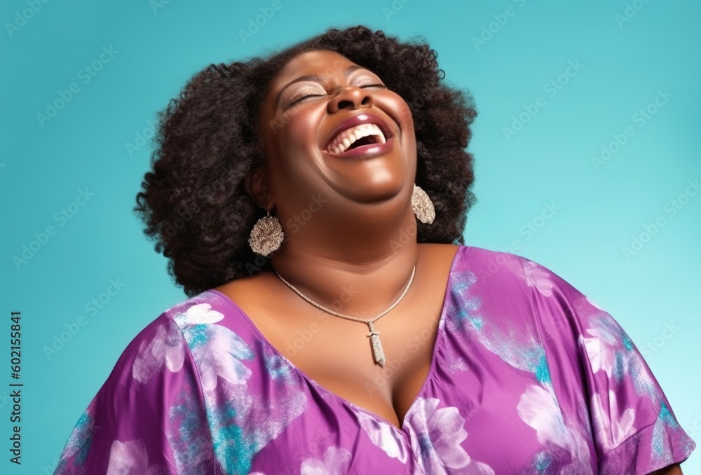 Laughing Black Woman
