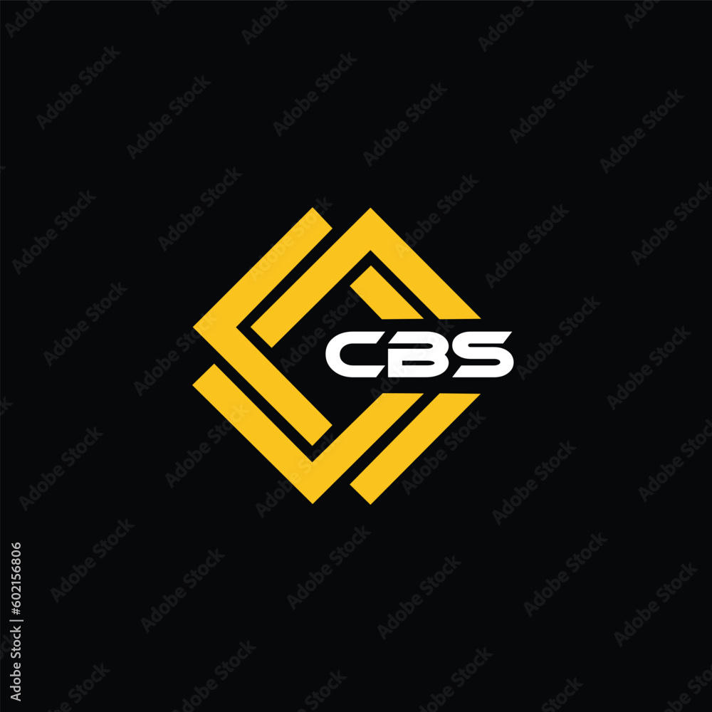 CBS letter design for logo and icon.CBS monogram logo.vector ...