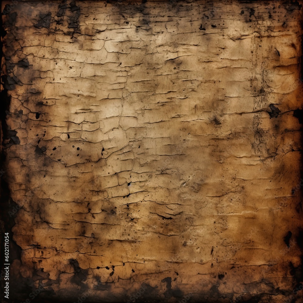 Old burnt paper texture background made with Generative AI Stock ...