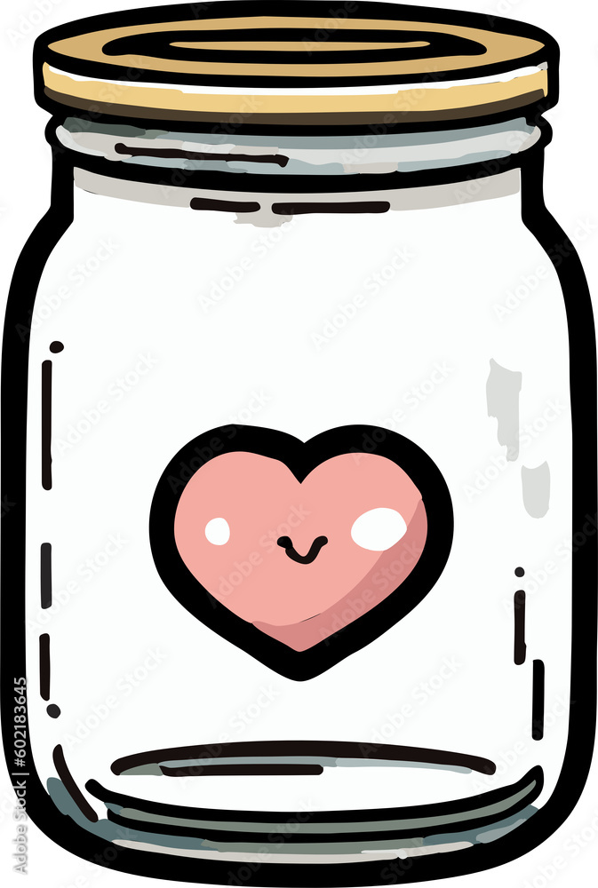 mason jar png graphic clipart design Stock Illustration | Adobe Stock