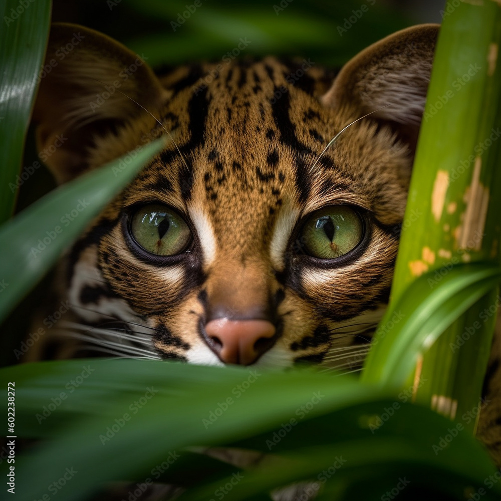 The Asian leopard cat, also known as the Asiatic leopard cat, is a ...