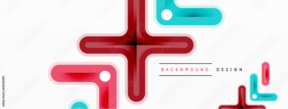 Cross line background minimal geometric template. Design for wallpaper ...