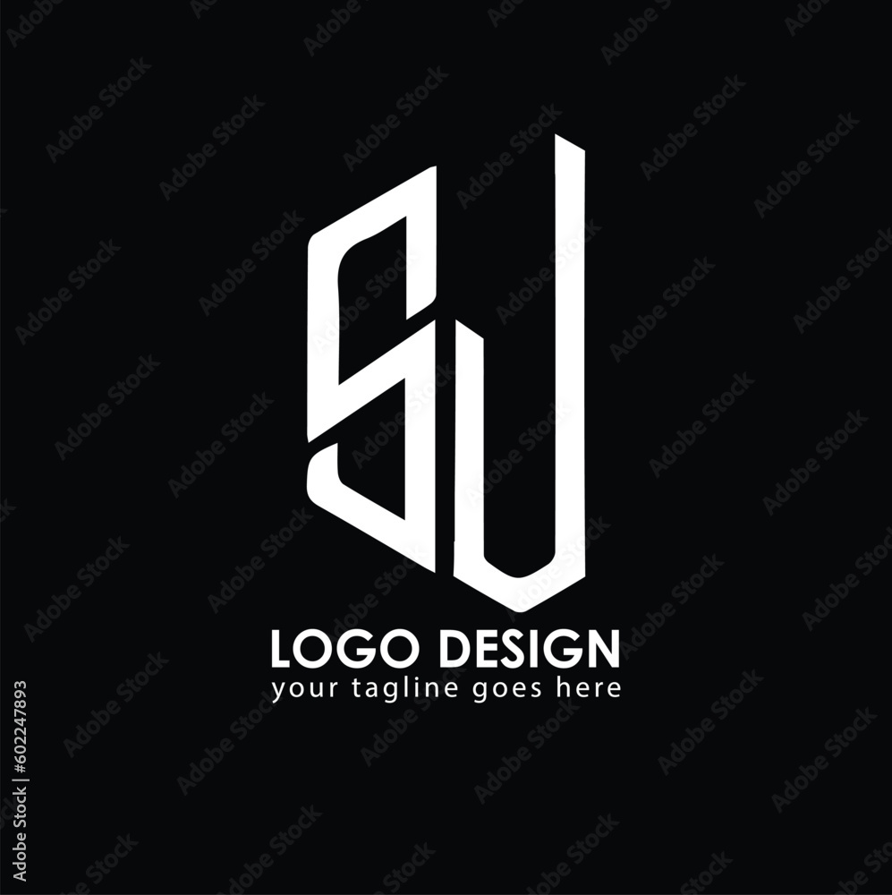 SJ SJ Logo Design, Creative Minimal Letter SJ SJ Monogram Stock Vector ...