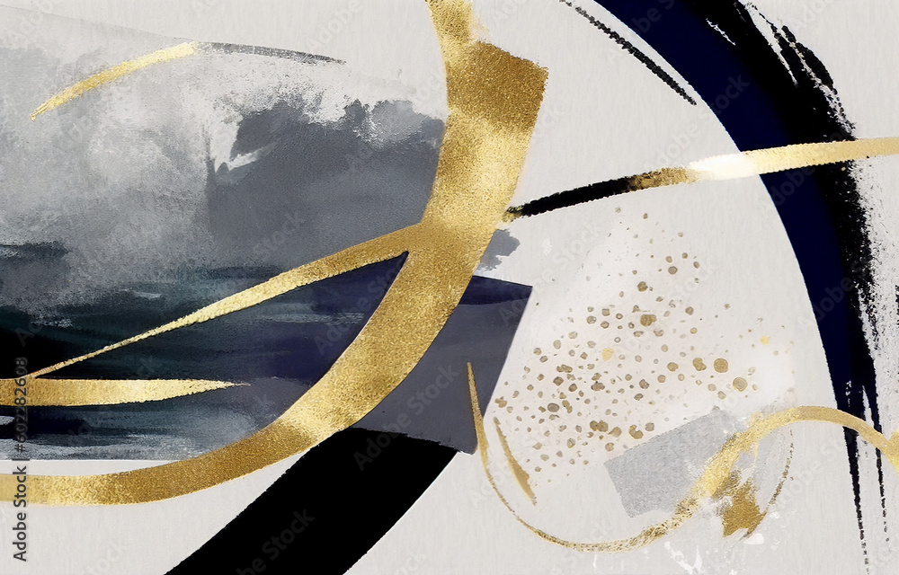 Abstract painting. Geometric background design with rich texture ...