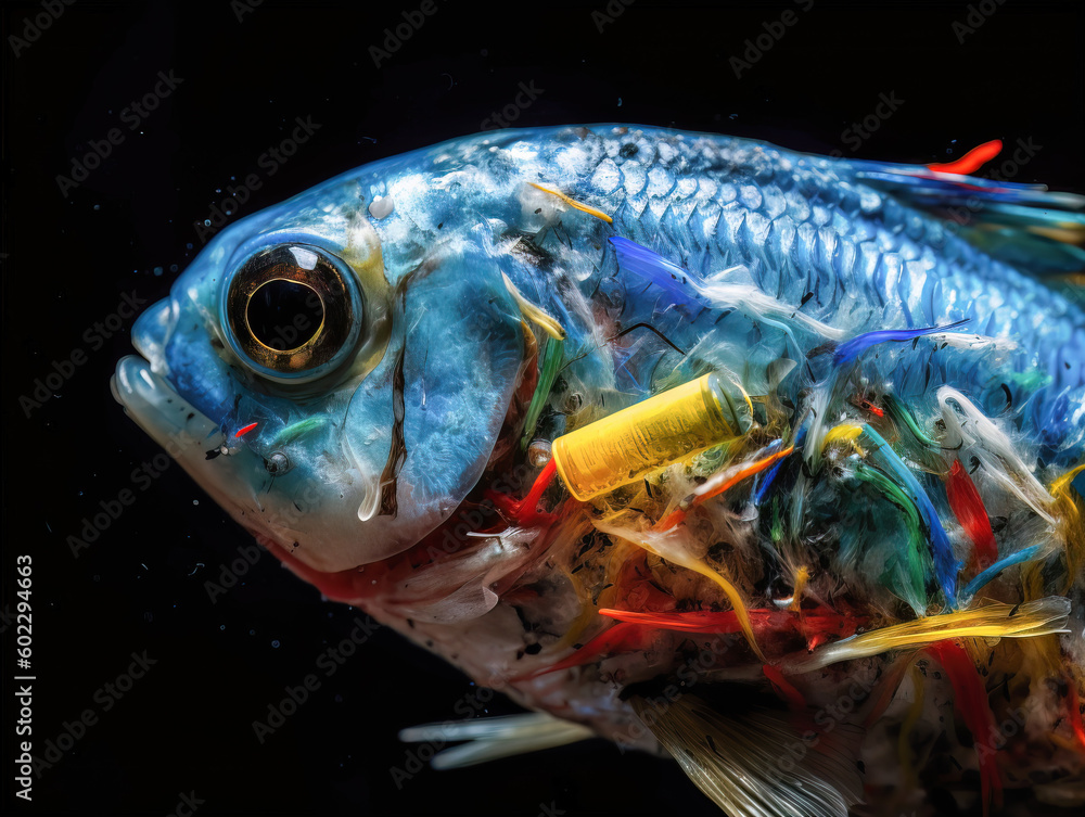 environment, garbage, nature, ocean, plastic, pollution, water, fish ...