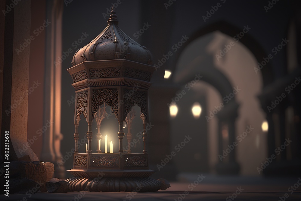 Eid Al Adha - Islamic Feast, Greeting Card, Blessed Sacrifice Feast ...