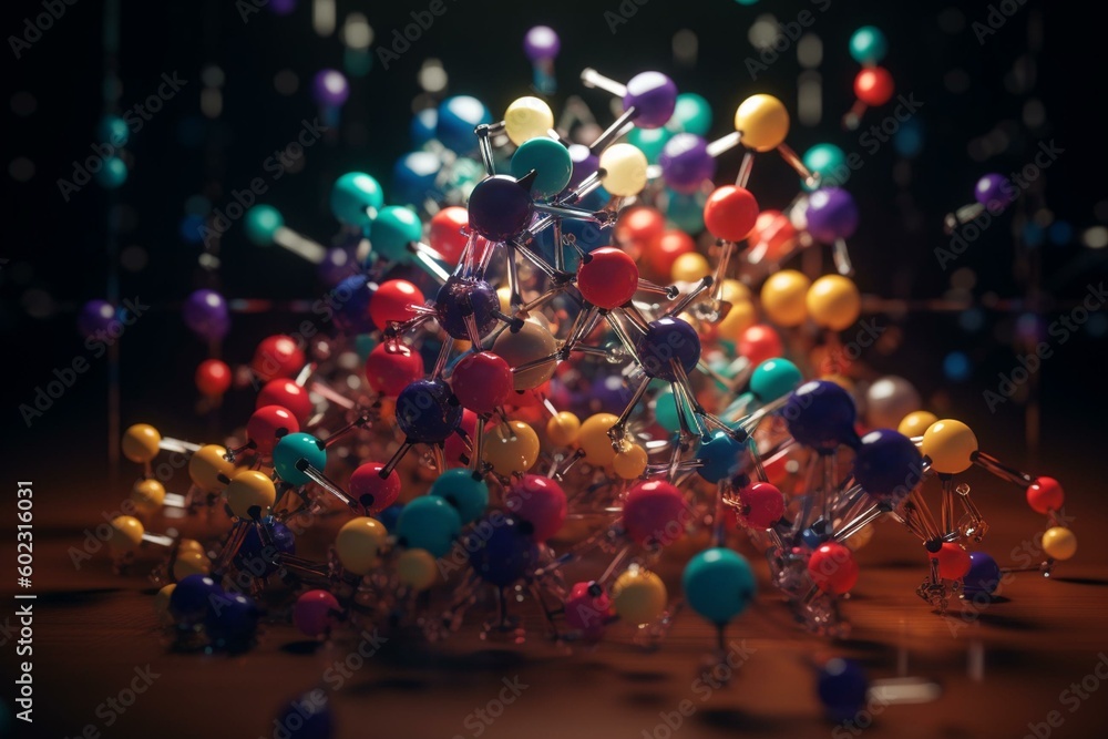 3D renderings of polyethylene's molecular structures and chemical ...