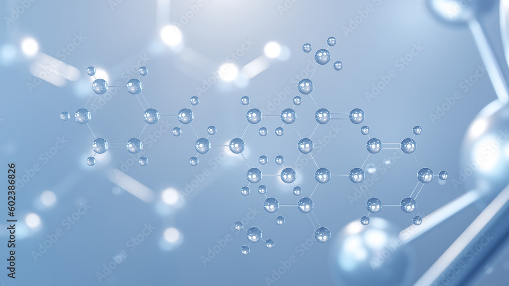 carfentanil molecular structure 3d, flat model, carfentanyl, structural ...
